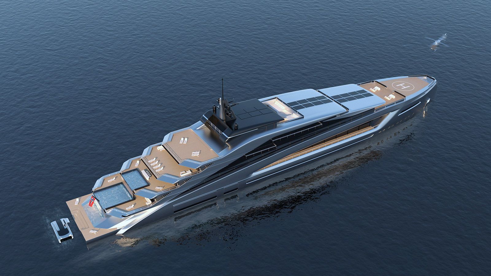 Strand Craft reveals 135 metre superyacht concept